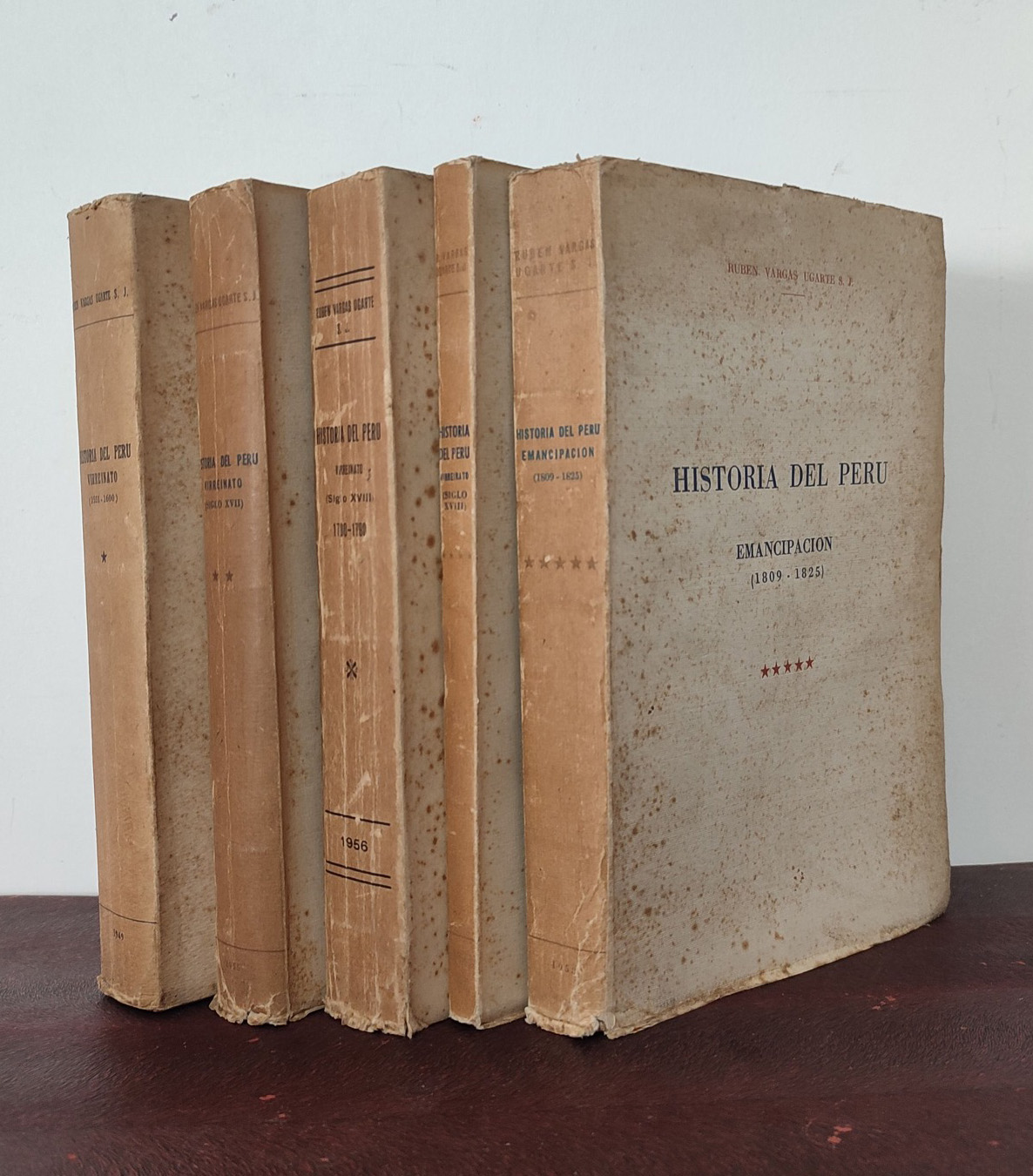 Historia del Perú / Rubén Vargas Ugarte S. J. - Libros Perú